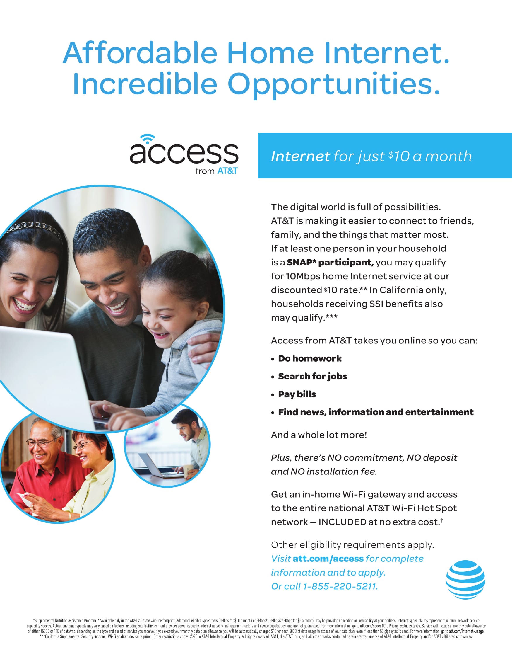 Affordable Home Internet from AT&T Access – Community Action Organization